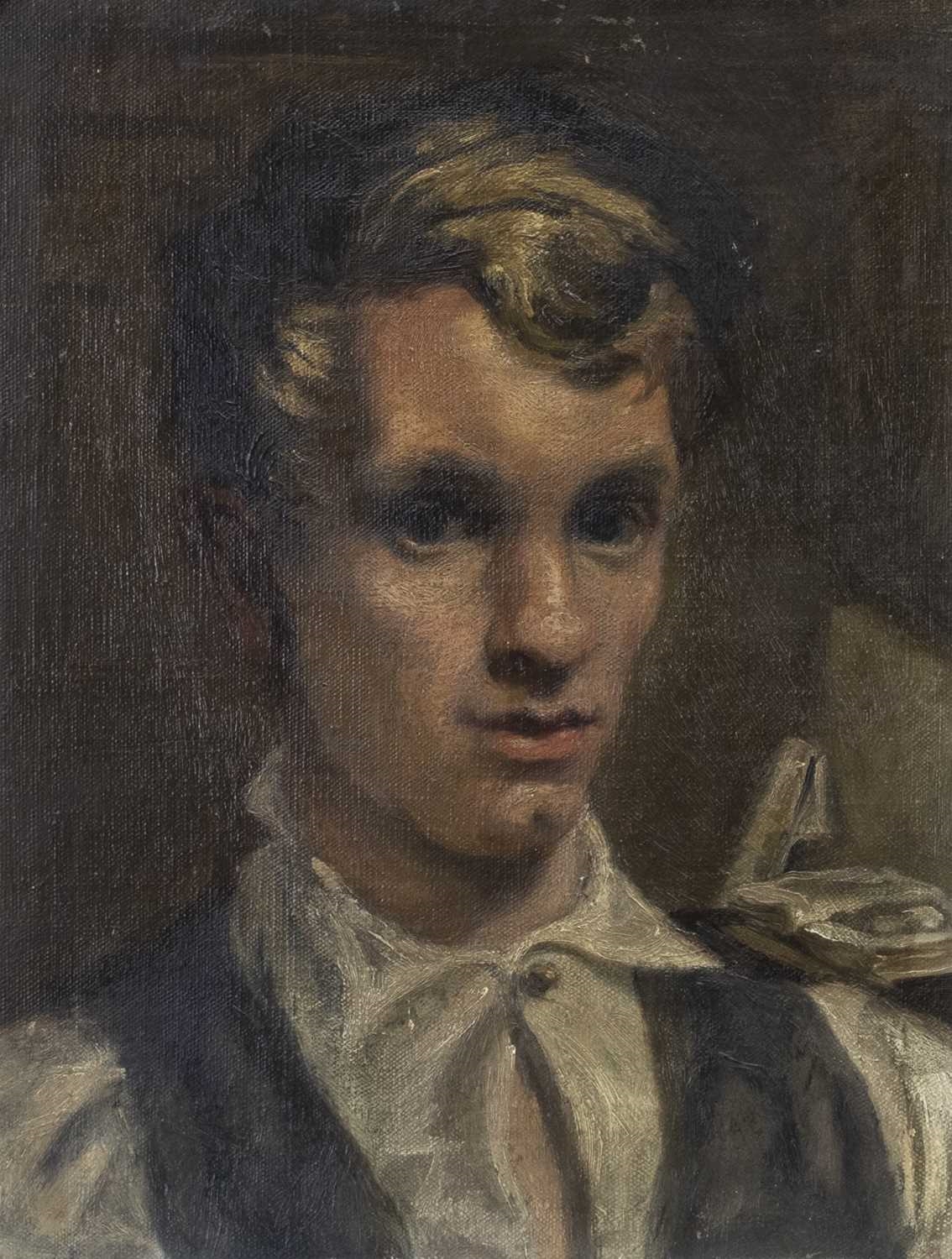Fleetwood-Walker Bernard | AN OIL PORTRAIT OF A YOUNG MAN ATTRIBUTED TO ...
