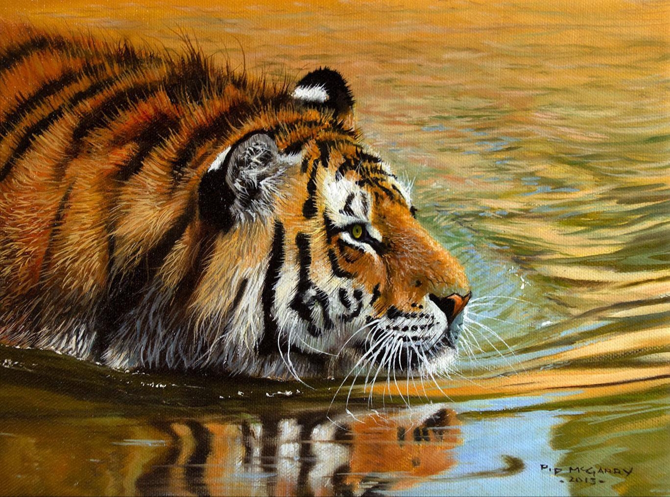 Pip McGarry | TAKING A DIP (2013) | MutualArt