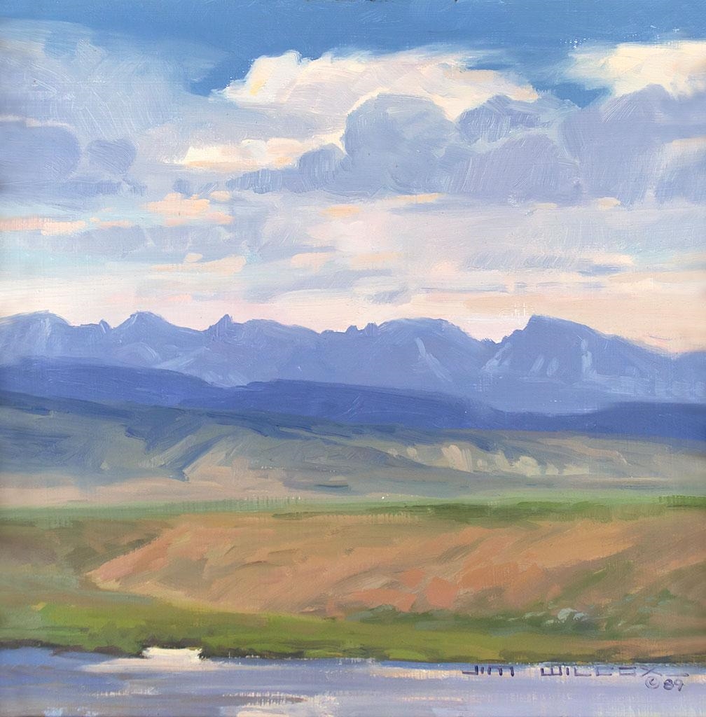 Jim Wilcox | VALLEY LANDSCAPE (1989) | MutualArt