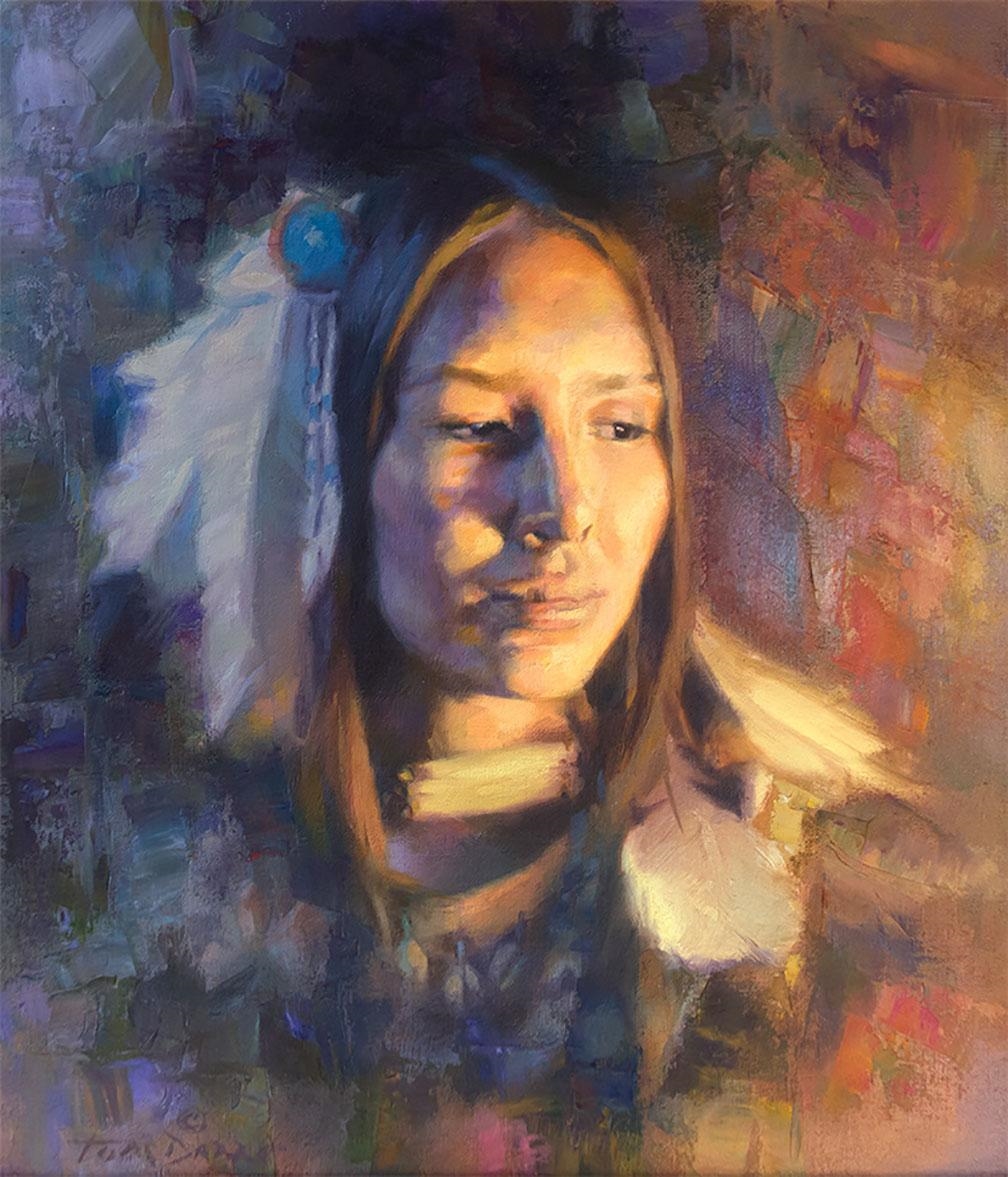 Tom Darro | Young Apache Girl | MutualArt