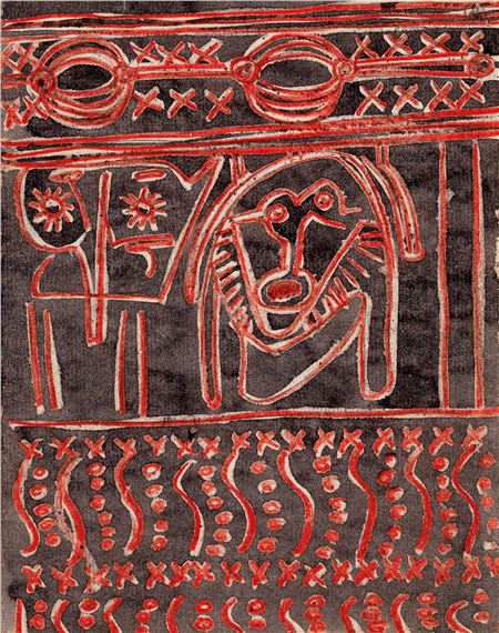 Henry Moore | Seven designs from Textile Design Sketchbook I (1943 ...