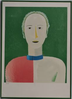 Malevich Kazimir | The Athlete of the Future. Sketch of a costume for ...