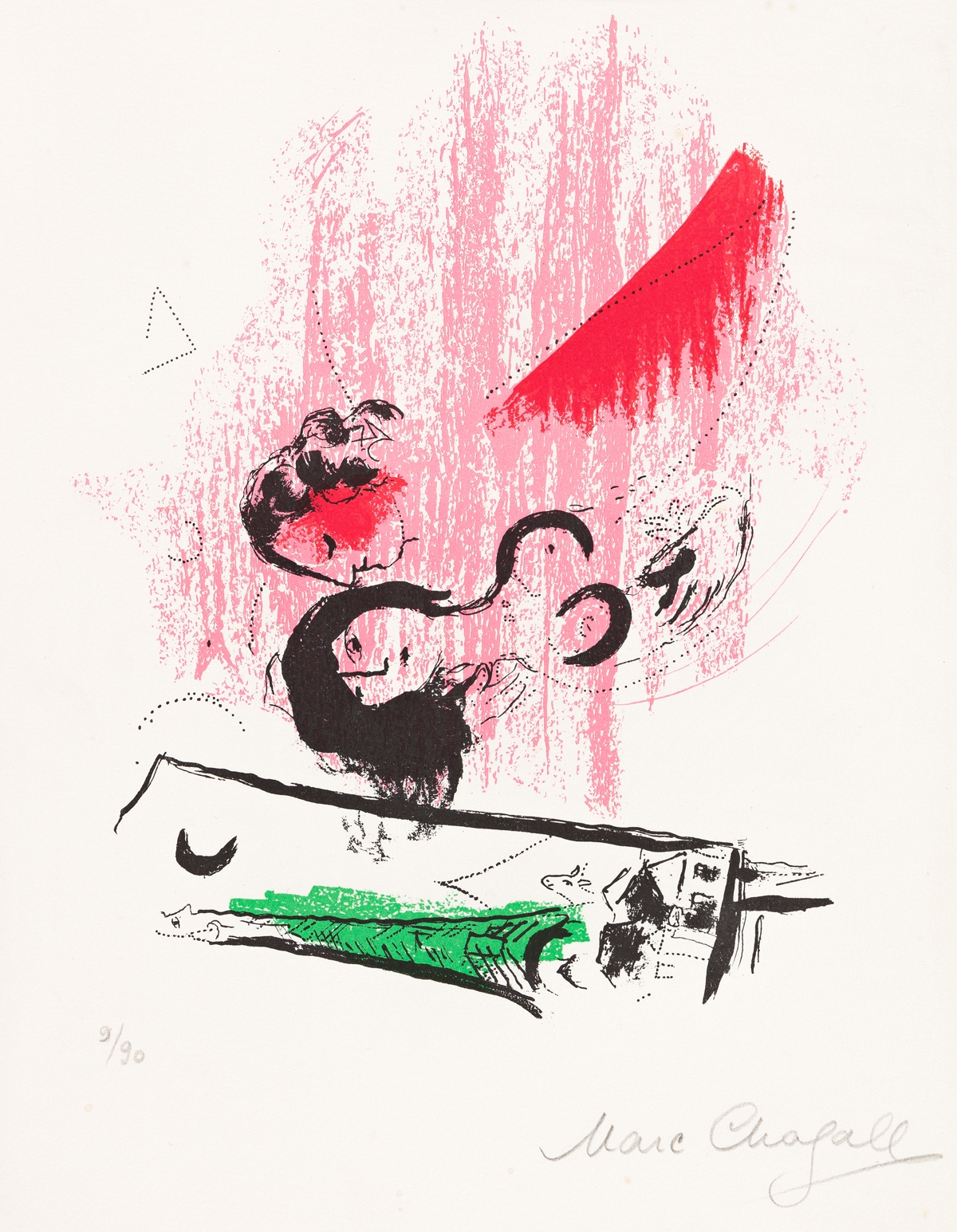 Marc Chagall | Vocation de Jérémie (1931 - 1939) | MutualArt