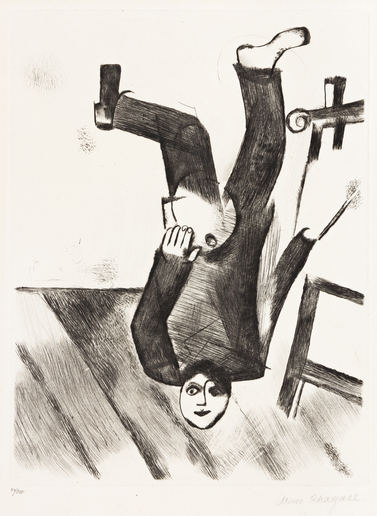 Marc Chagall | Vocation de Jérémie (1931 - 1939) | MutualArt