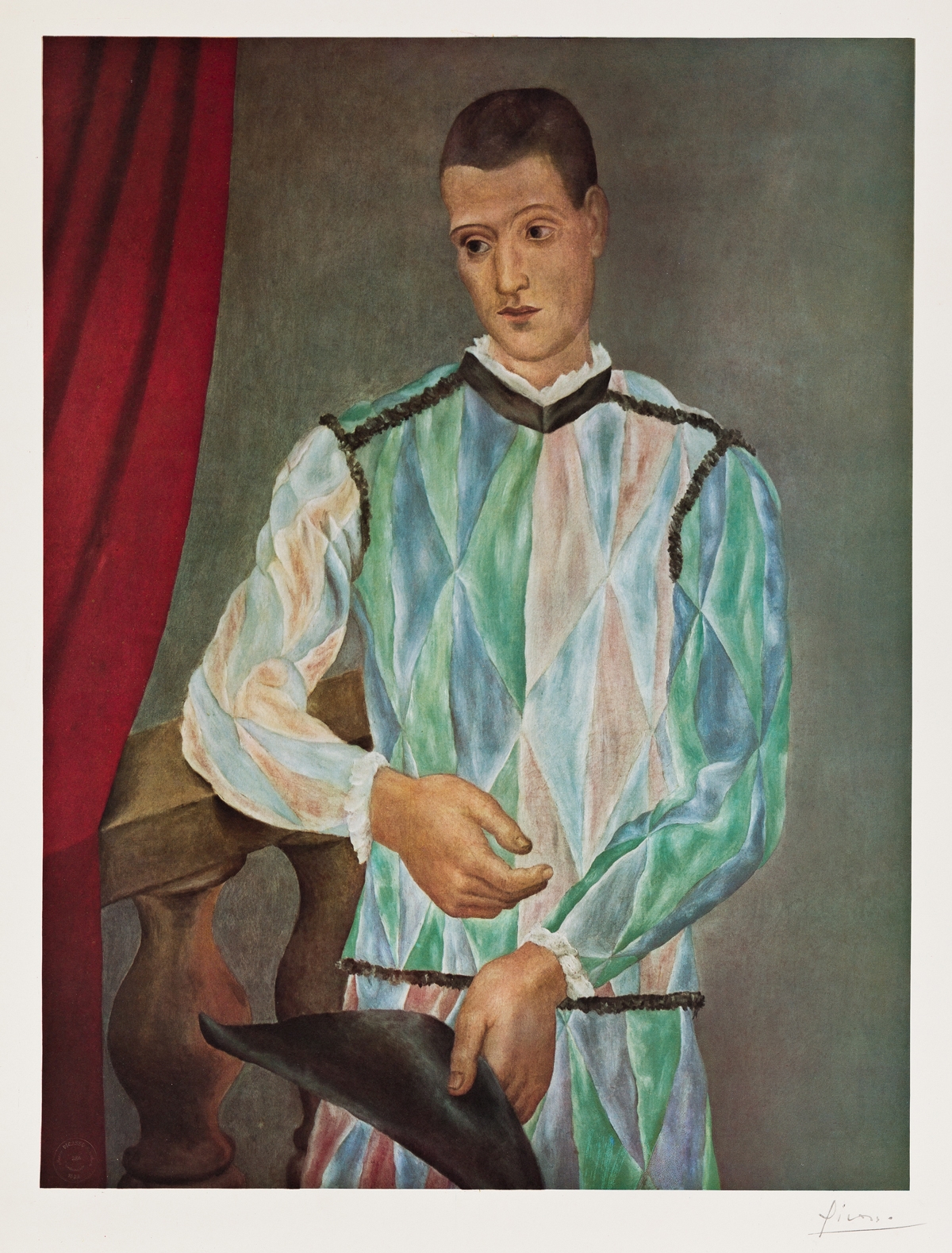 Pablo Picasso | Harlequin. (1966) | MutualArt