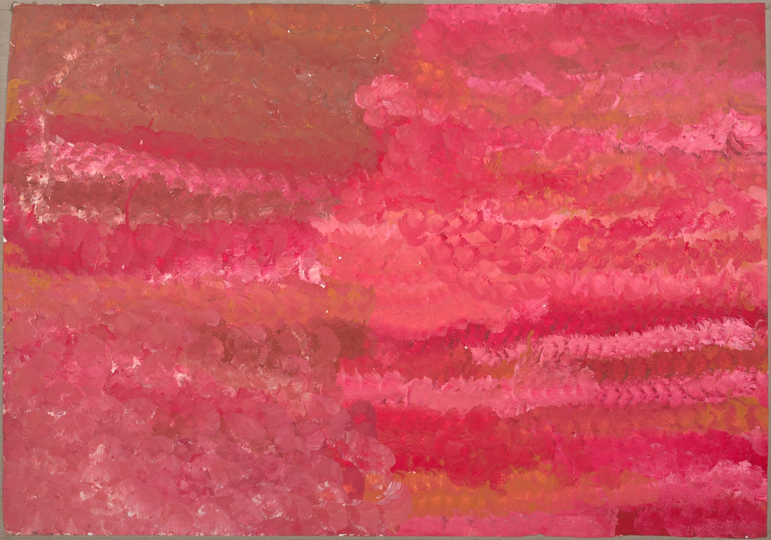 Emily Kame Kngwarreye | Yam Dreaming, My Country (1994) | MutualArt