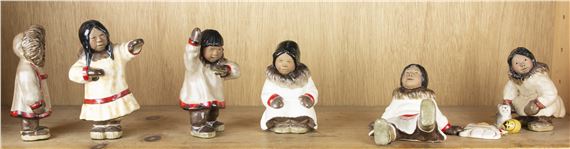 C. Alan Johnson | Alaska figurines | MutualArt