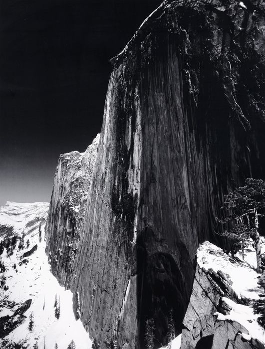 Ansel Adams | Monolith, the Face of Half Dome, Yosemite National Park ...