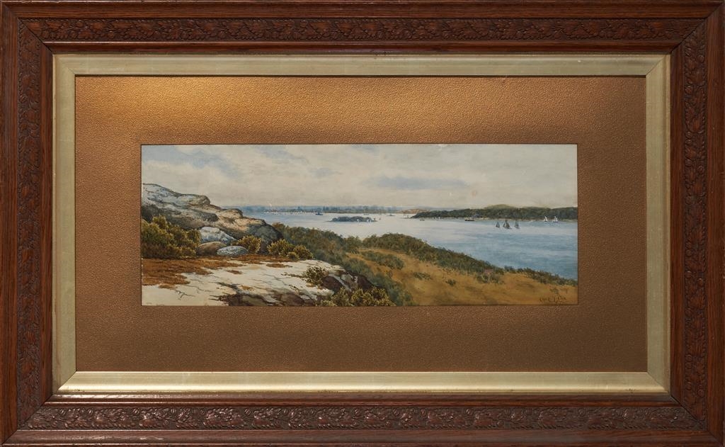 George Orr | A Syndey Harbour Scene (1912) | MutualArt