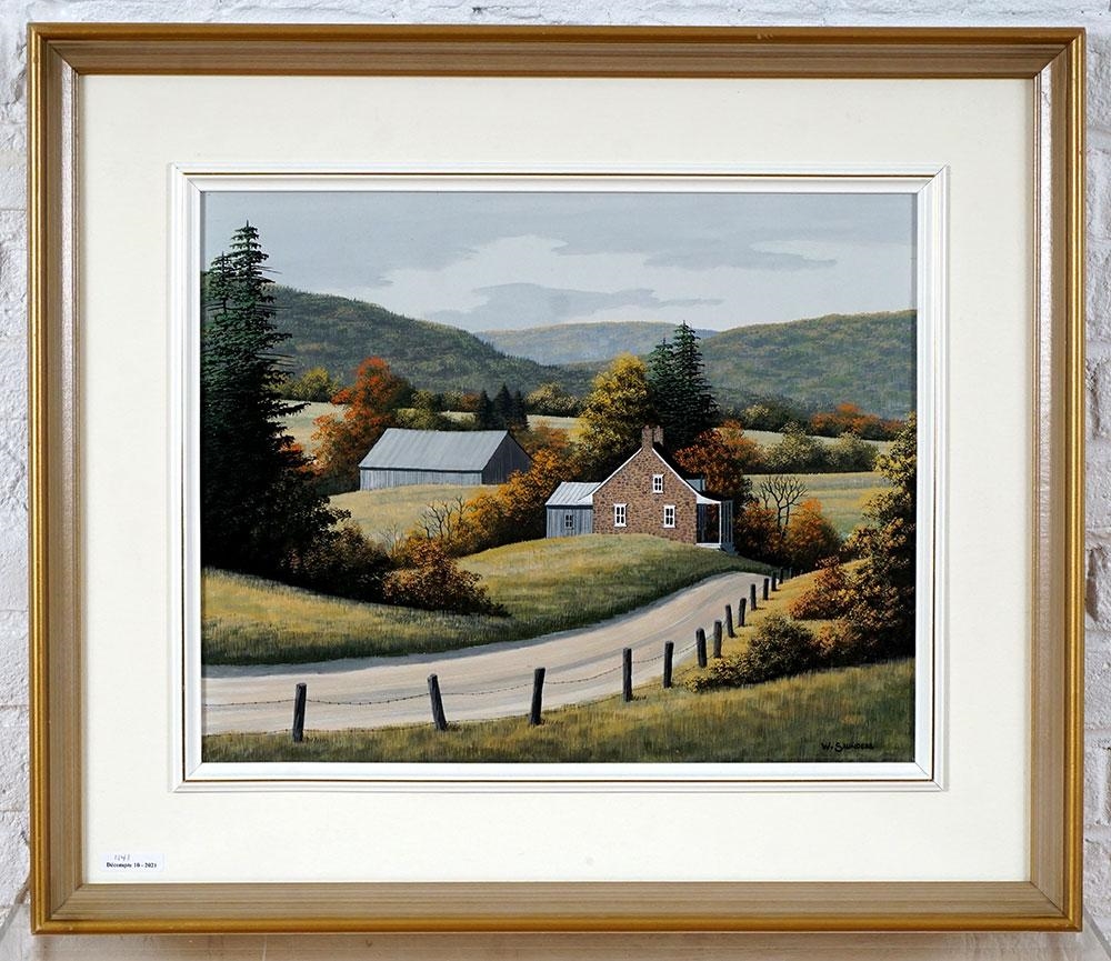 William J. Saunders | Scène d'été | MutualArt