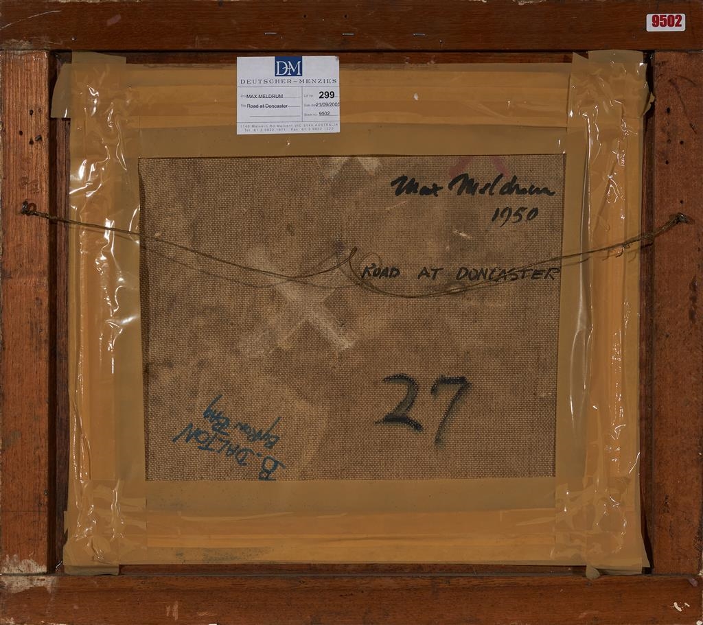 Max Meldrum | Road at Doncaster (1950) | MutualArt