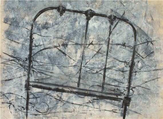 Dorothy Kay | Barbed wire bed head | MutualArt