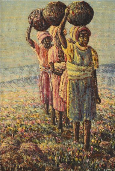 Helen Mmakgabo Mmapula Sebidi | Carrying Clay Pots | MutualArt