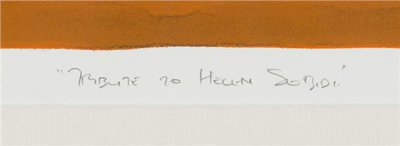 Sam Nhlengethwa | Tribute to Helen Sebidi (2011) | MutualArt