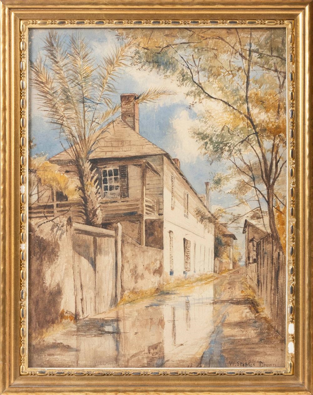 William Staples Drown | Florida street scene | MutualArt