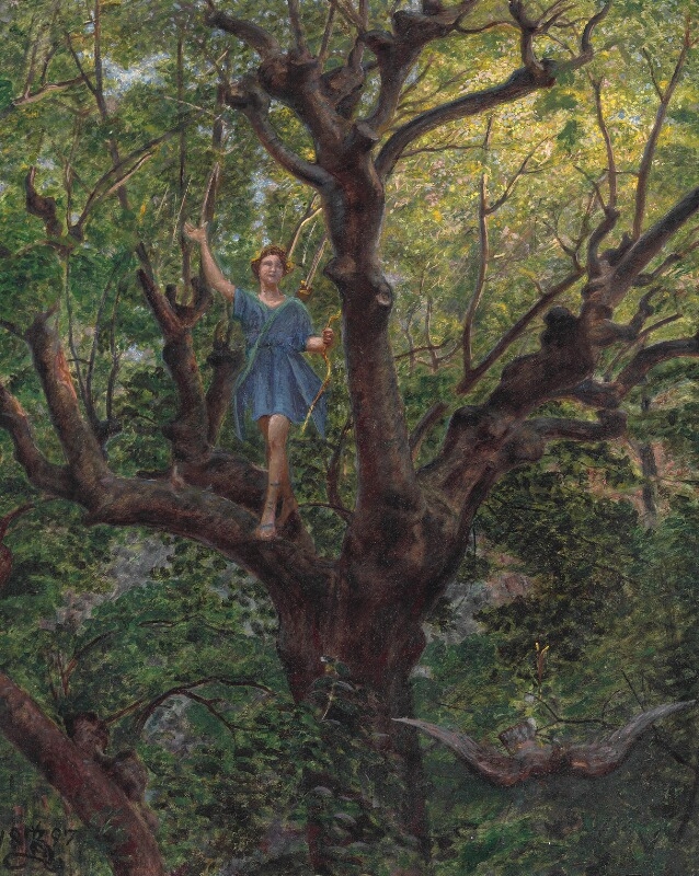 Kristian Zahrtmann | “Diana” (1897) | MutualArt