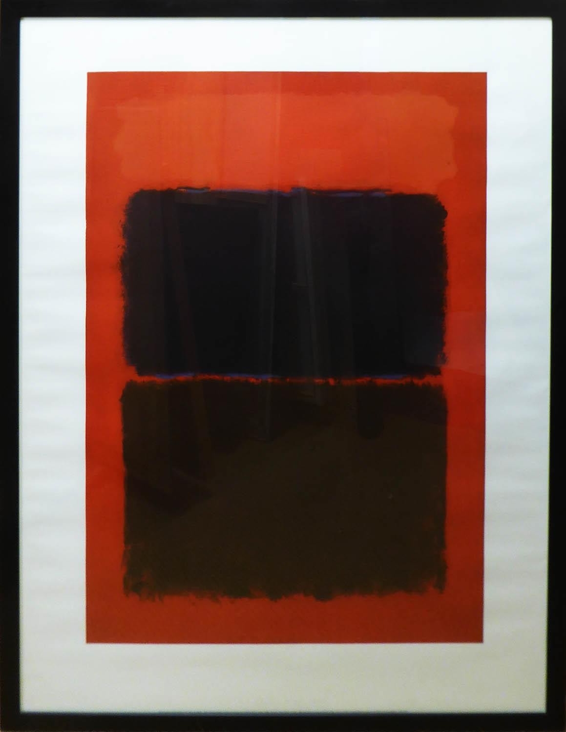 Mark Rothko | Light Red over Black | MutualArt