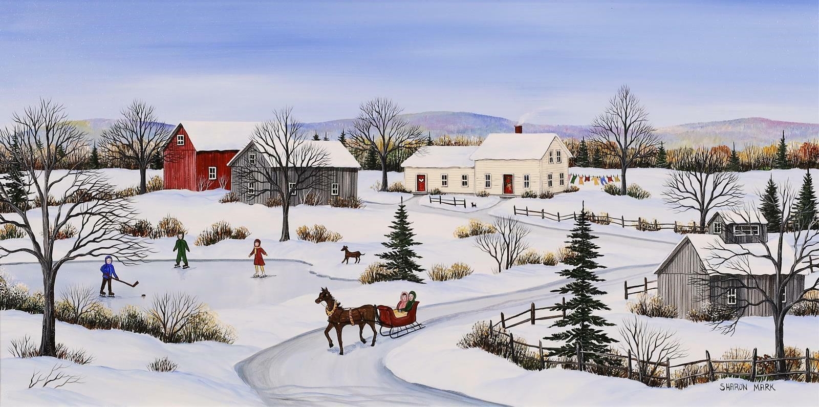 Sharon Mark | NEW ENGLAND WINTER (2000) | MutualArt