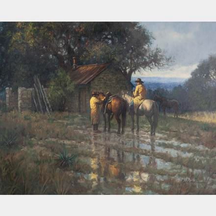Martin Grelle | Untitled (End of the rain) (1985) | MutualArt