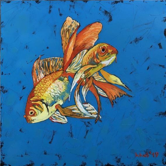 Dawid Schab | GOLDEN FISH (2019) | MutualArt