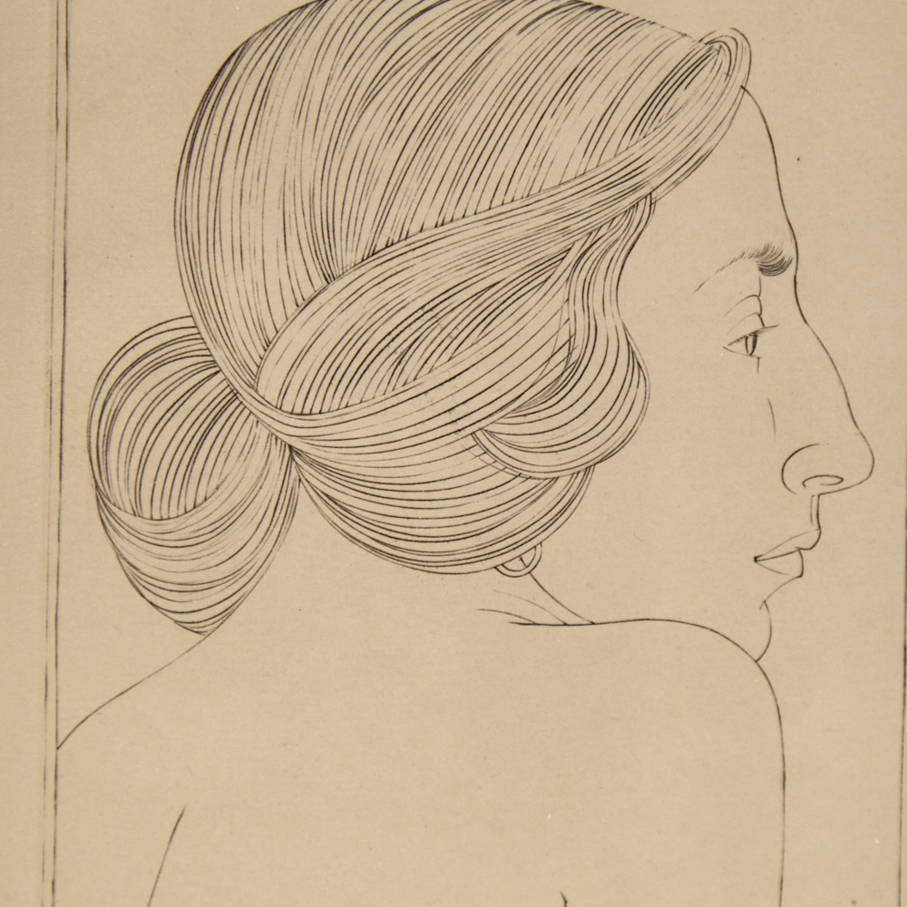 Eric Gill | 2 Works: Elizabeth Gill (1924) | MutualArt