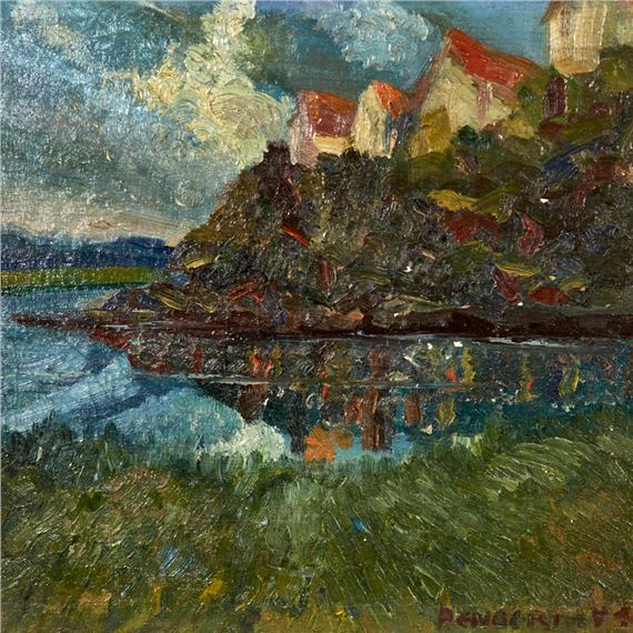Wesley Penberthy | Impressionist buildings | MutualArt
