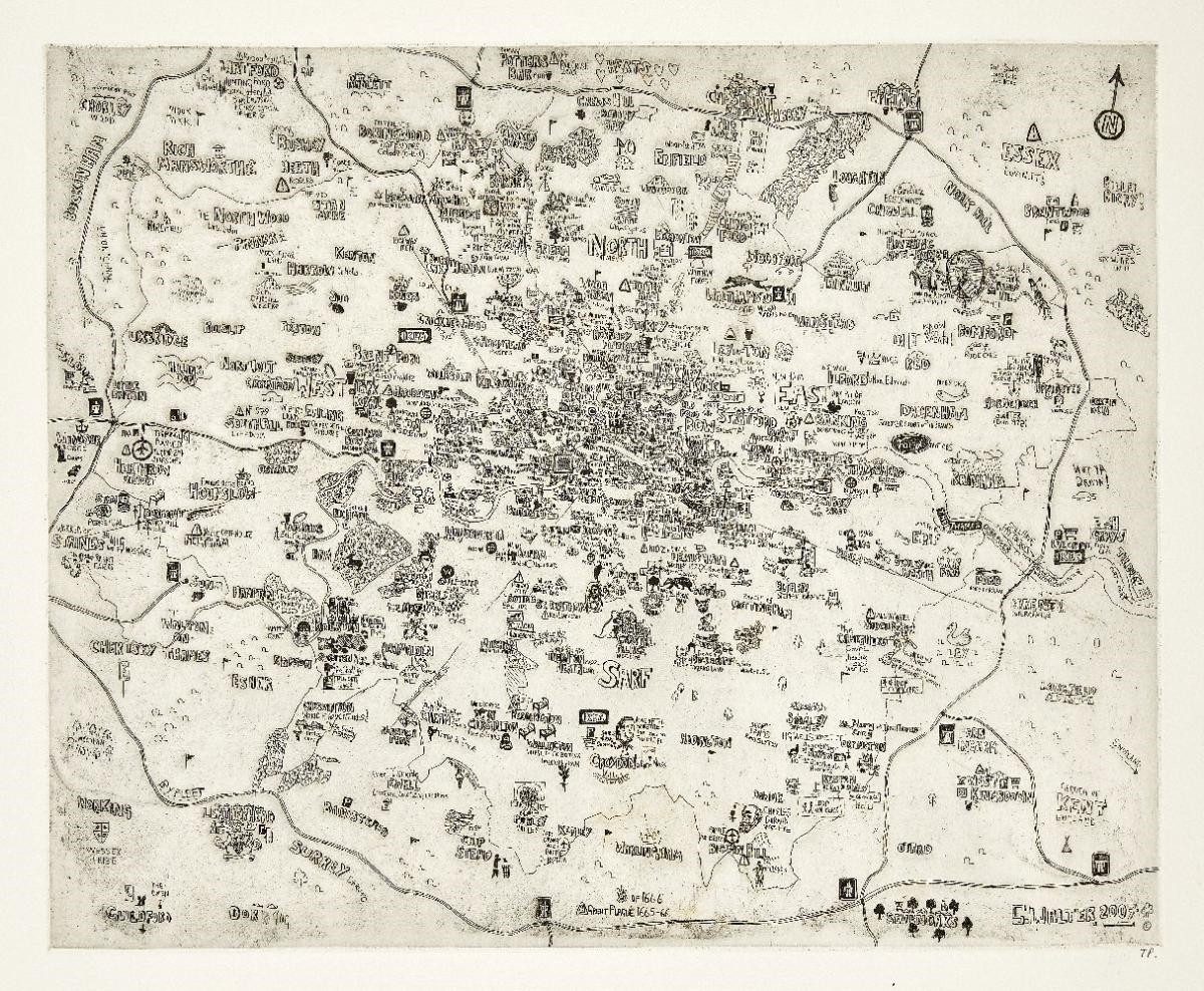 Stephen Walter | London Etching (2007) | MutualArt
