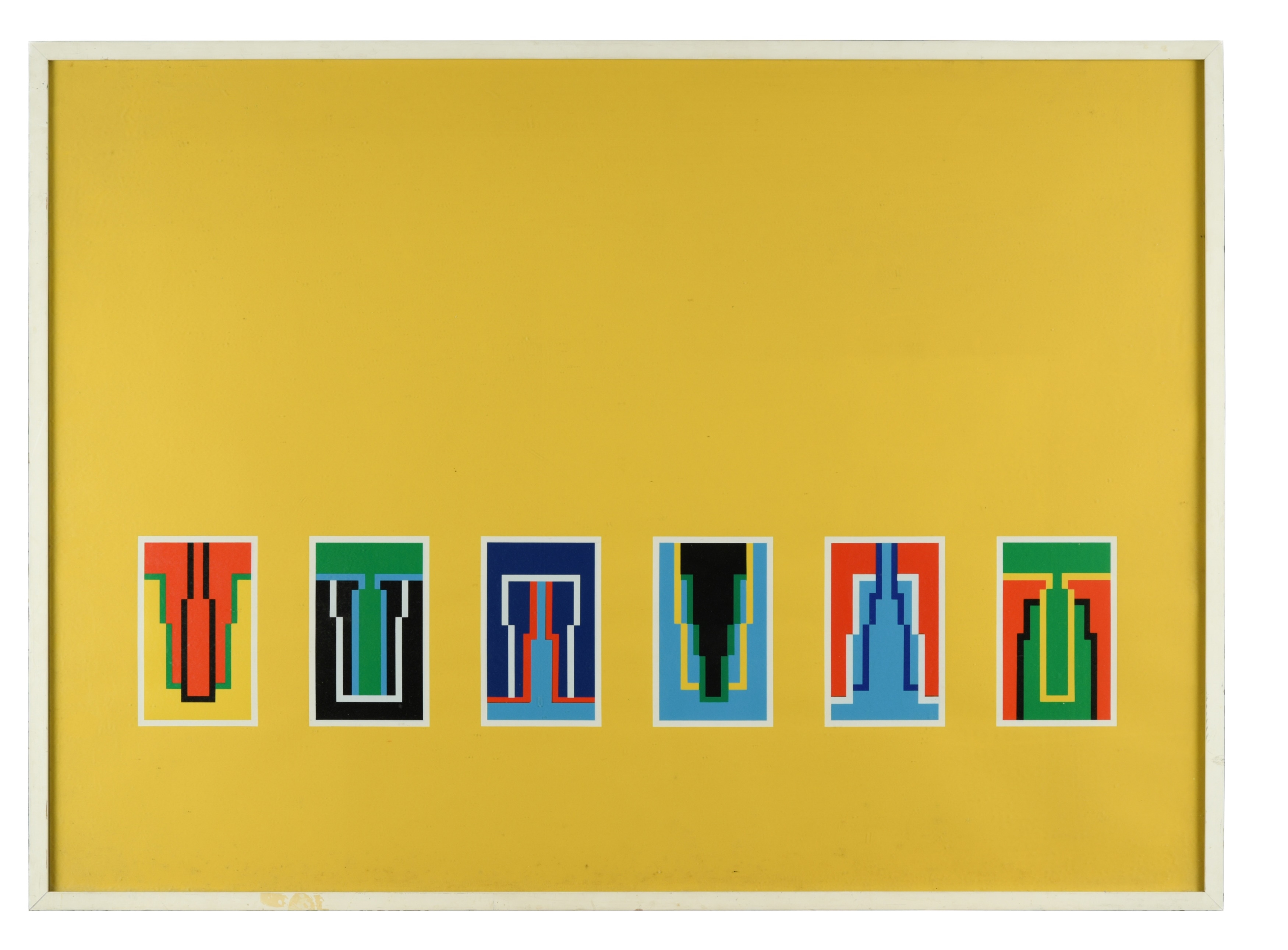 Robyn Denny | Six Miniatures (1975) | MutualArt