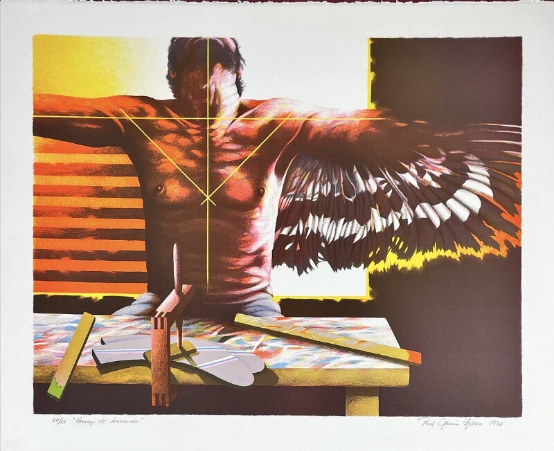 Poul Janus Ipsen | Hommage to Leonardo (1990) | MutualArt