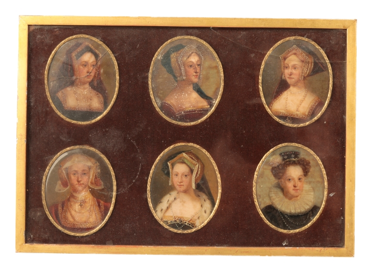 George Perfect Harding | A set of forty-eight portrait miniatures of ...