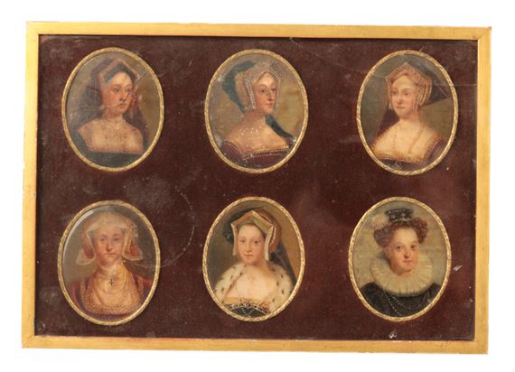 George Perfect Harding | A set of forty-eight portrait miniatures of ...
