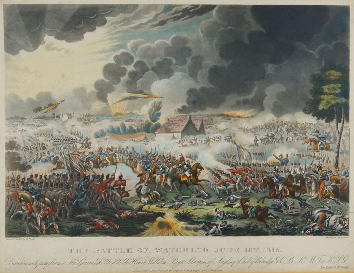 William Heath | The Battle of Waterloo June 18th 1815 | MutualArt