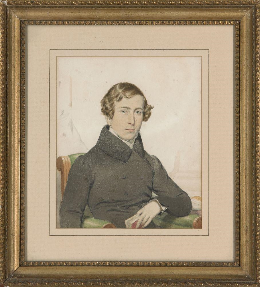 Louis-Edouard Dubufe | Portrait of a lady seated three-quarter length ...