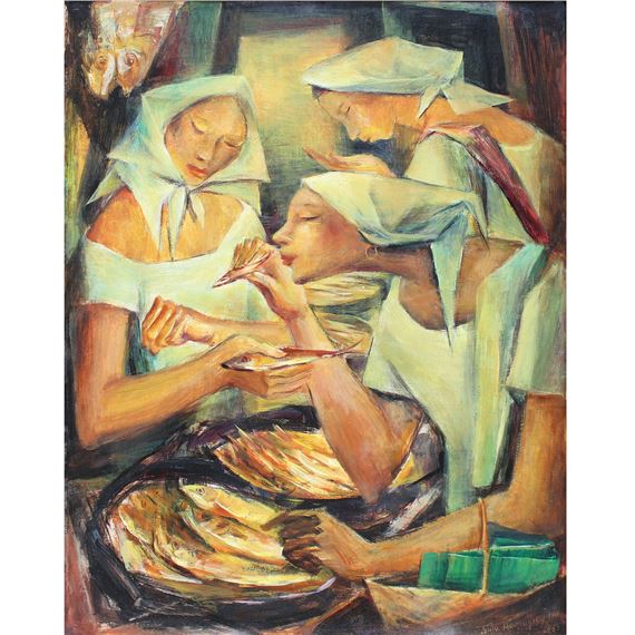 Anita Magsaysay-Ho | Tinapa Vendors | MutualArt