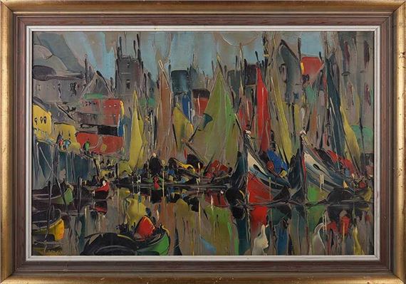 George Richard Deakins | DRYING SAILS | MutualArt