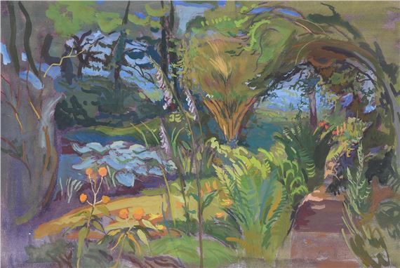 Phyllis Bray | The Artist's Garden, Wye Valley | MutualArt