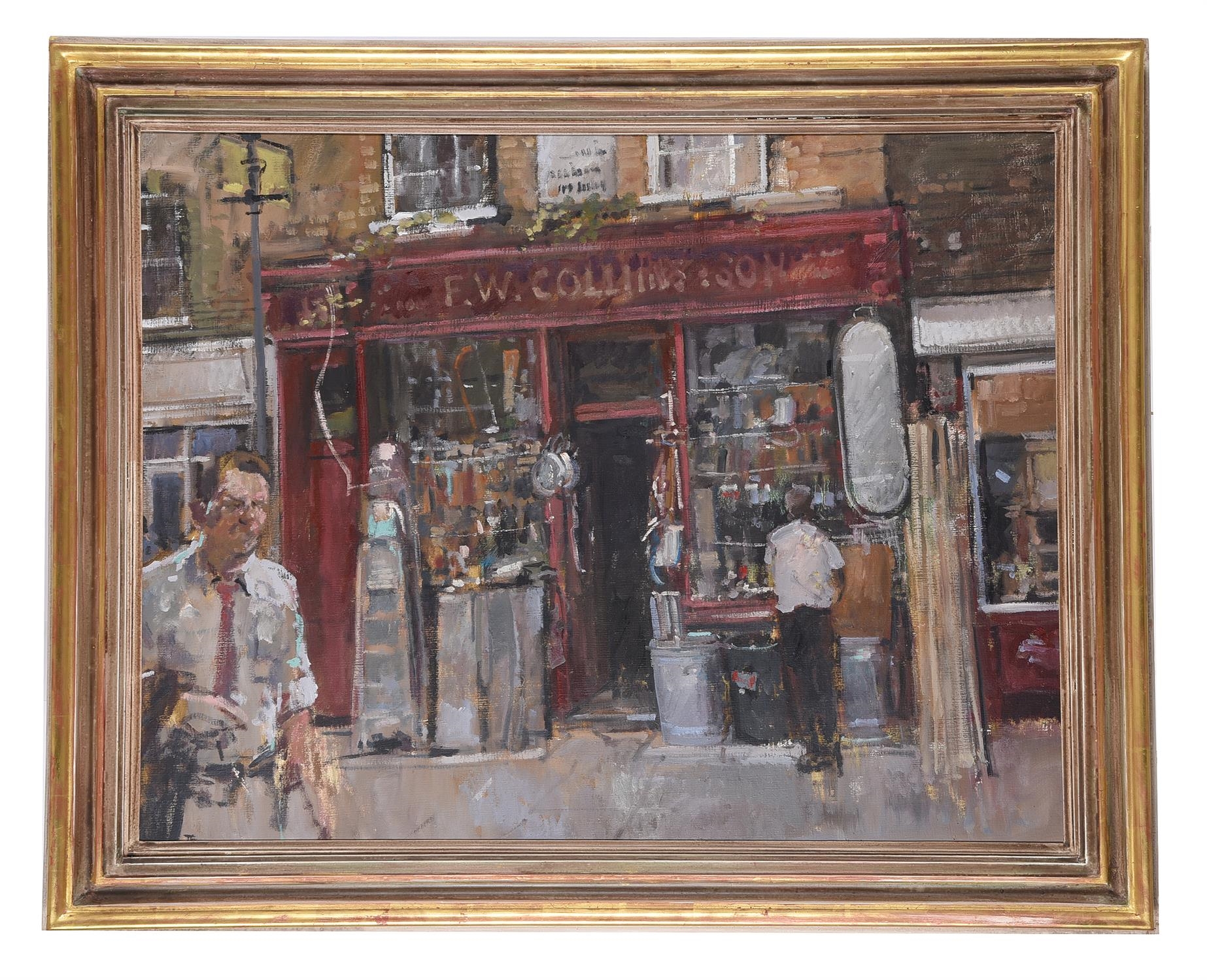 Thomas Coates | Outside the hardware store | MutualArt