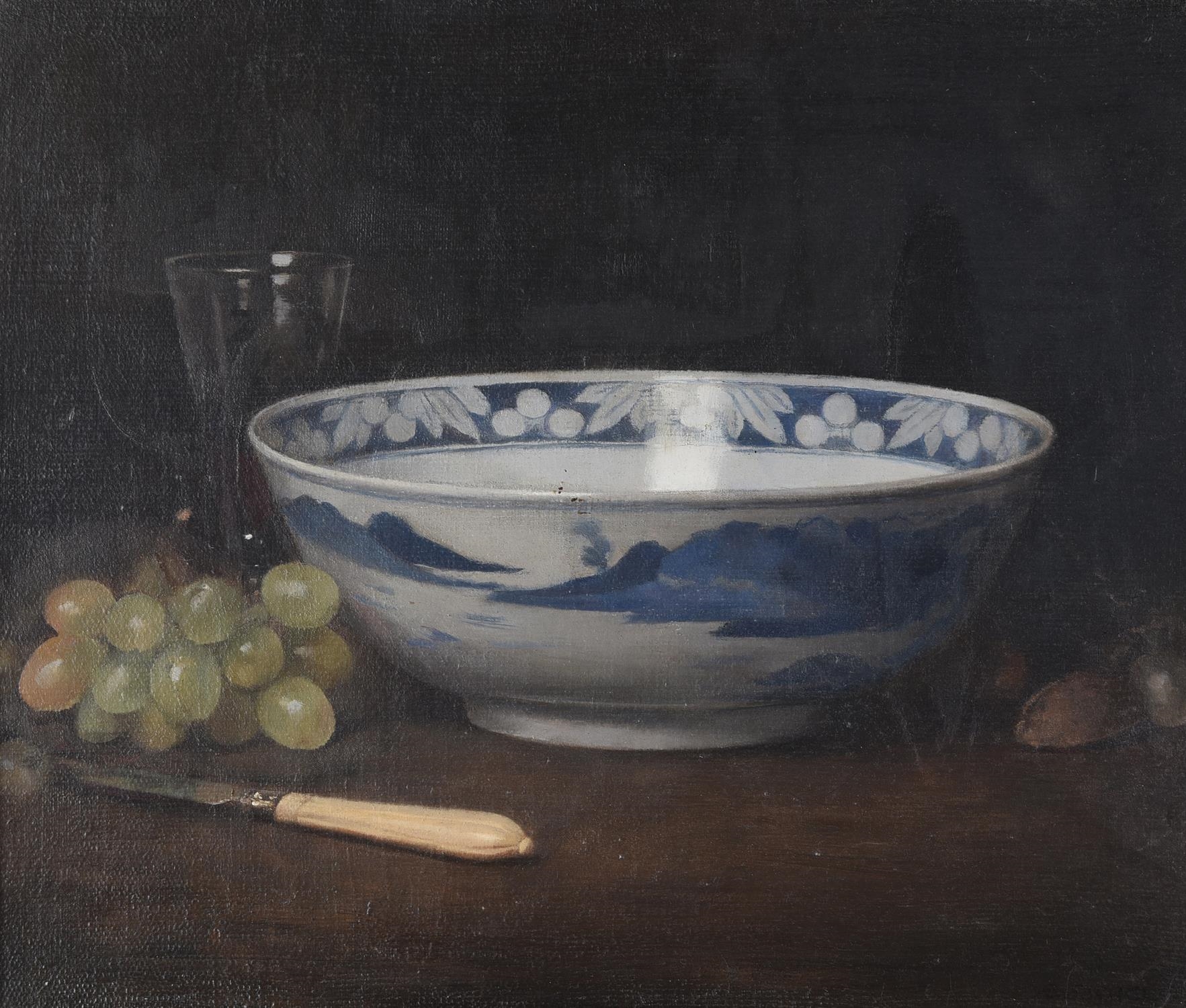 Ernest Leopold Sichel | Still life with Chinese bowl | MutualArt