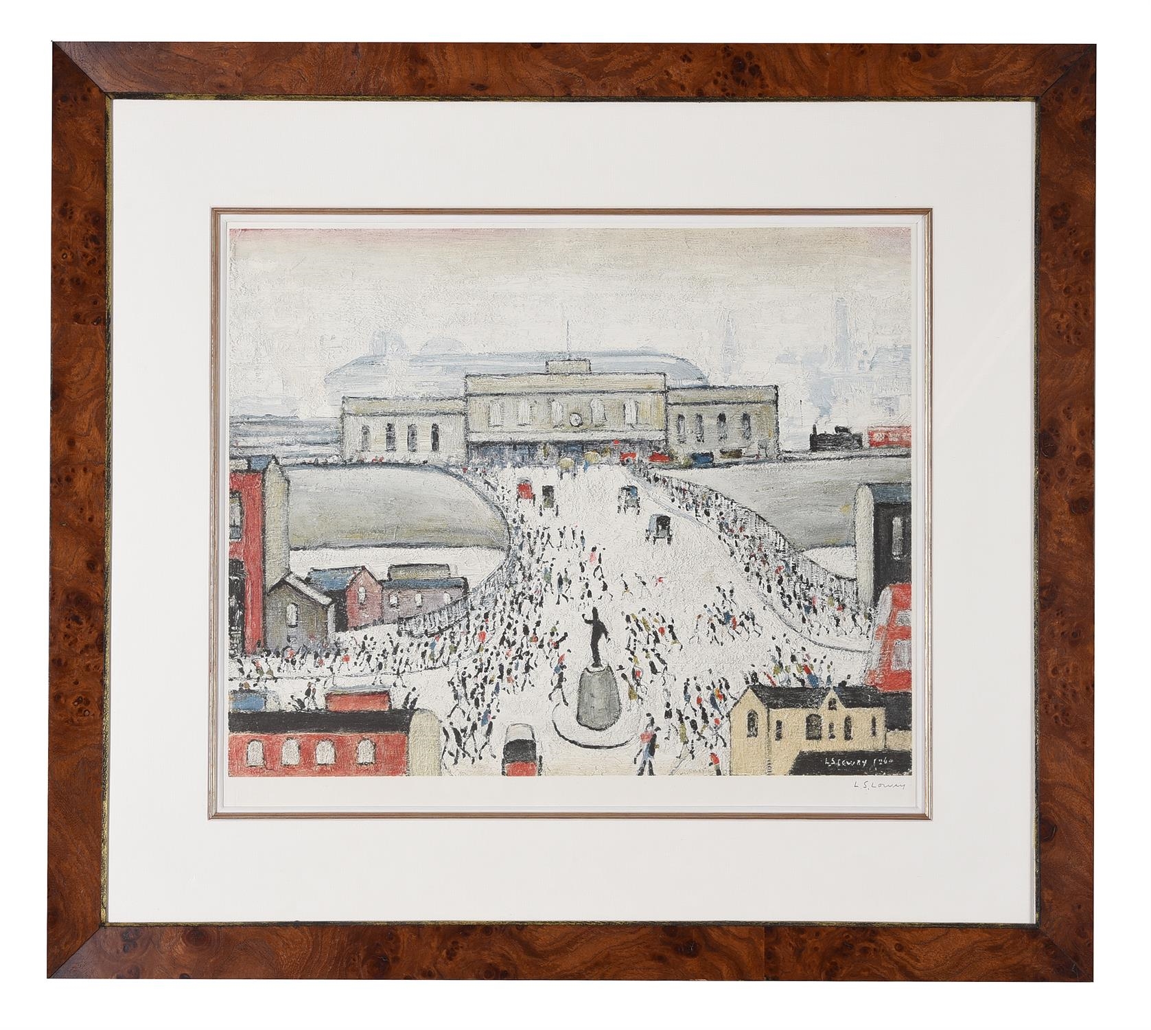 Laurence Stephen Lowry | Station Approach | MutualArt