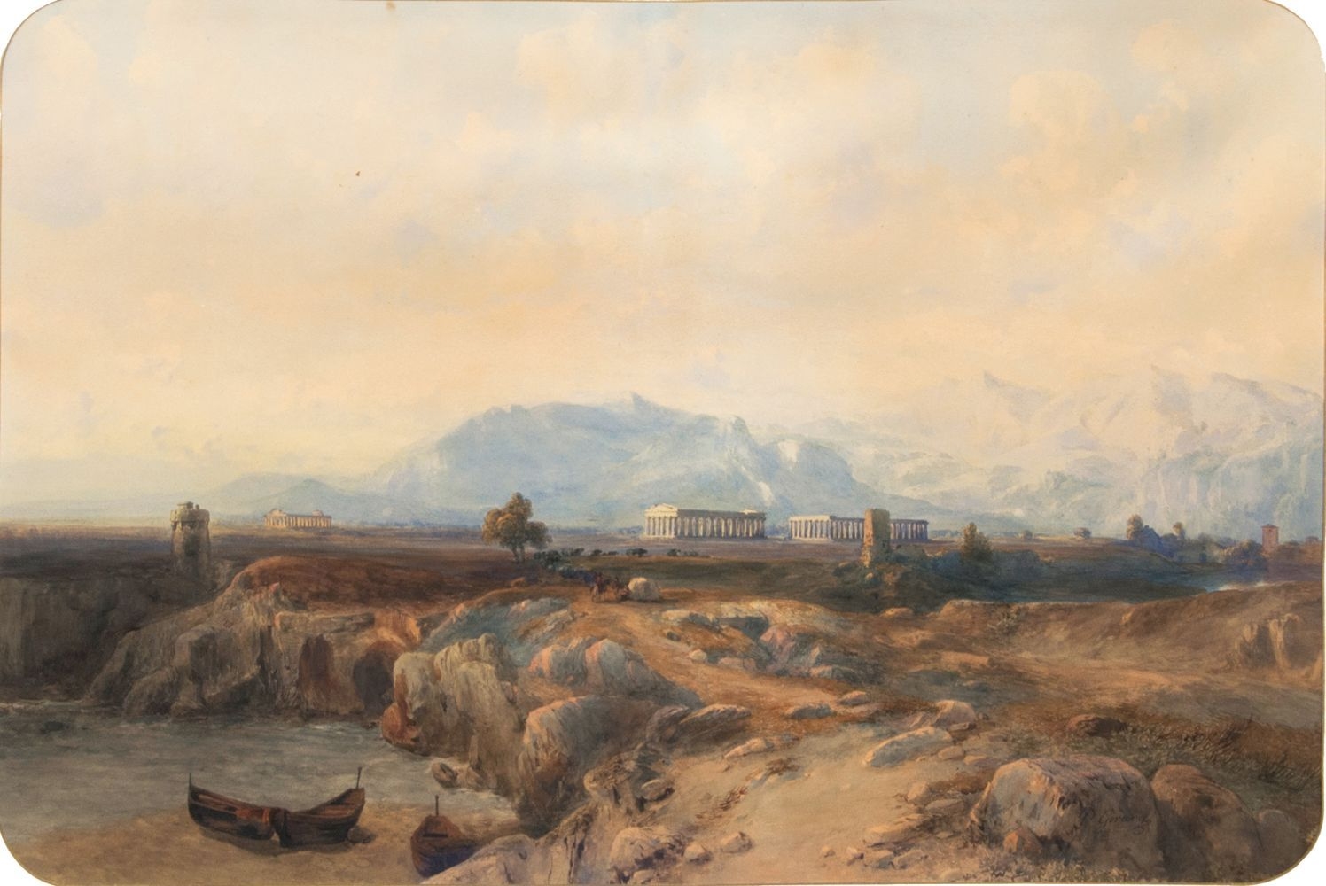 Pierre Girard | TEMPLES IN PAESTUM | MutualArt