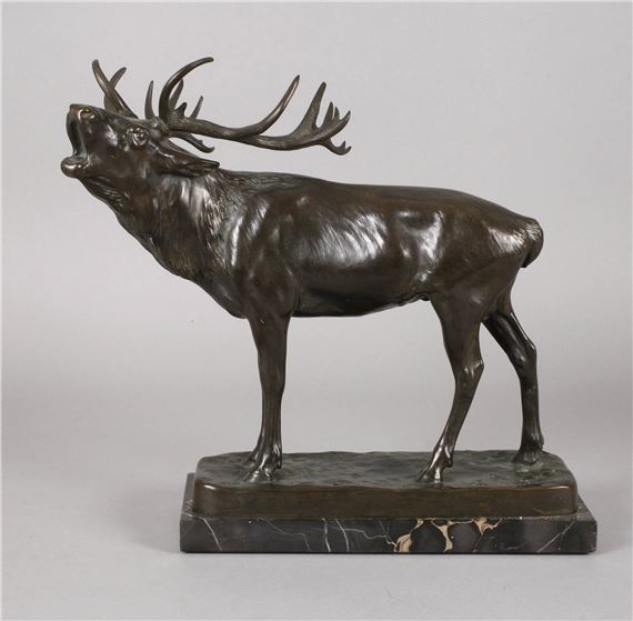 Josef Franz Pallenberg | röhrender Hirsch | MutualArt