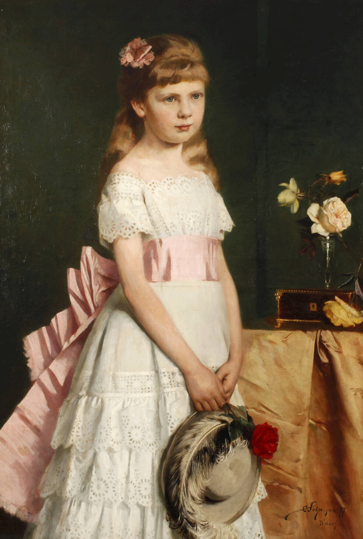 Carl Rudolph Sohn | Mädchenportrait | MutualArt