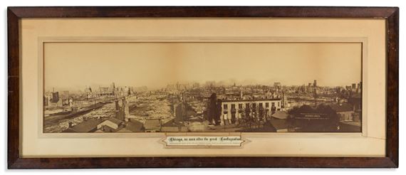 Joshua Smith | Chicago, as seen after the great conflagration. (1871 ...