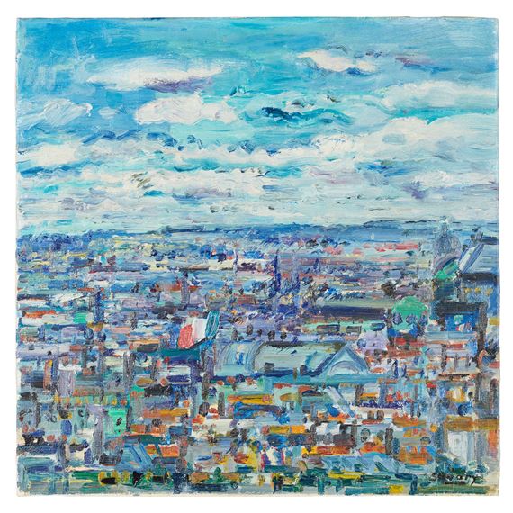 Robert Savary | VIEW ACROSS PARIS | MutualArt