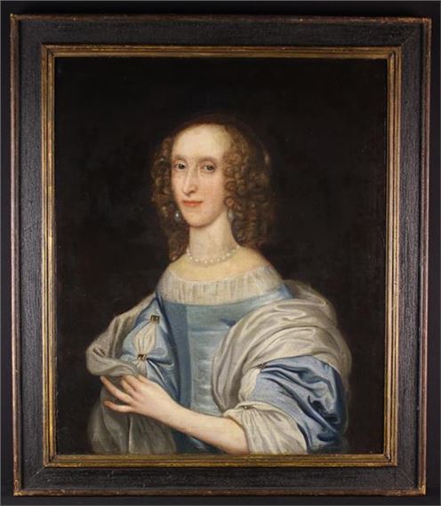 David Scougall | Portrait of an Aristocratic Lady | MutualArt