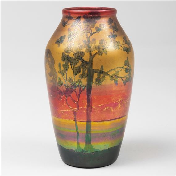 Weller Pottery | Weller Lasa Pottery Luster Glazed Vase | MutualArt