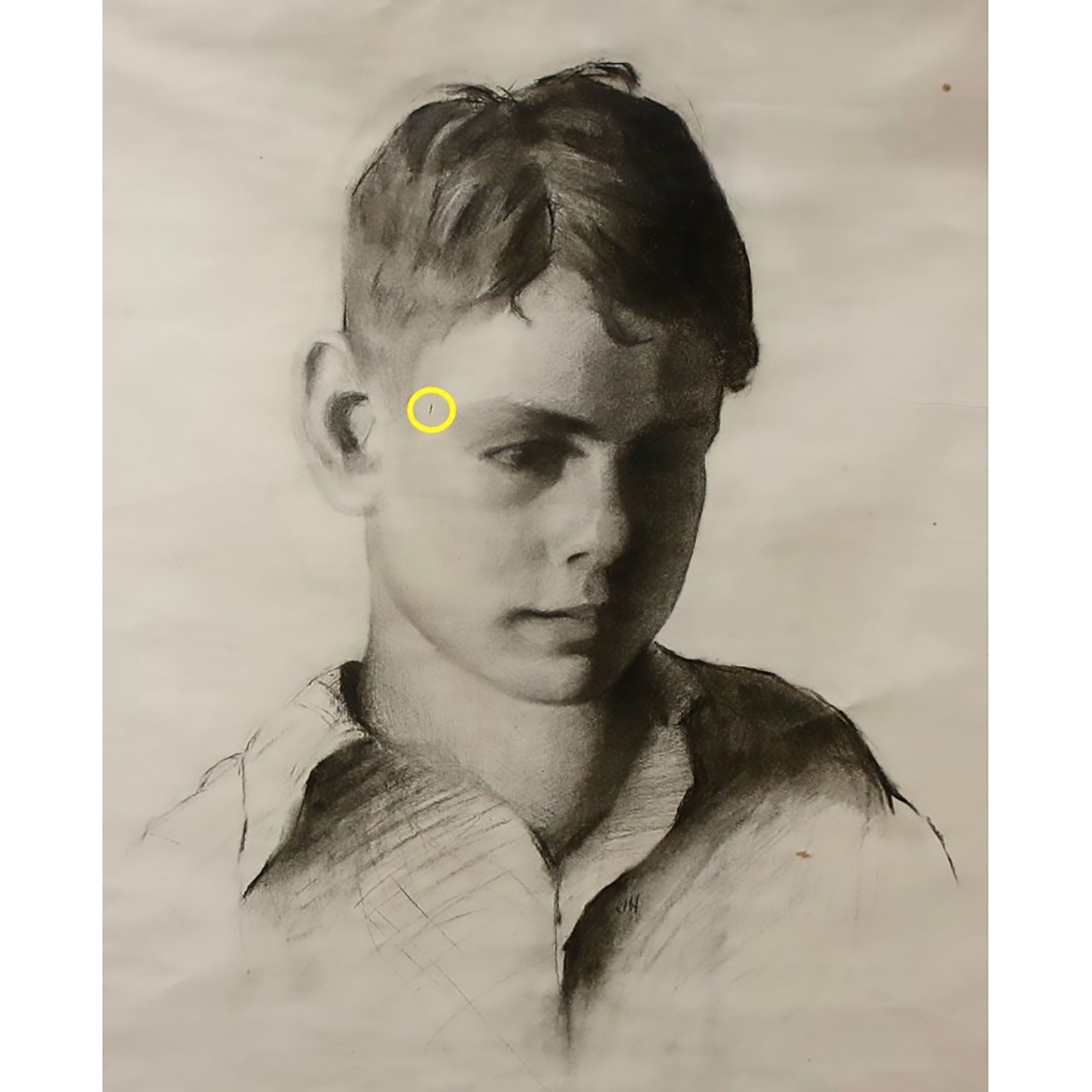 Jack Weldon Humphrey | PORTRAIT OF BOY (STANDING FIGURE) | MutualArt