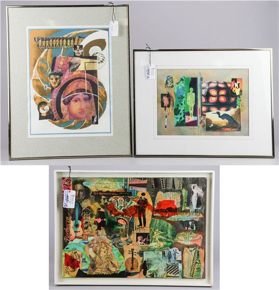 David B. Hecht | Abstract Collages | MutualArt