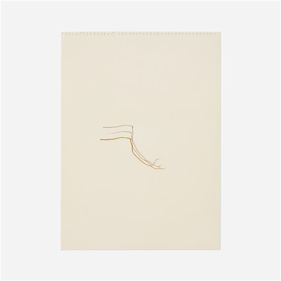 Richard Tuttle | Drawing made with three lines of any color (1971 ...