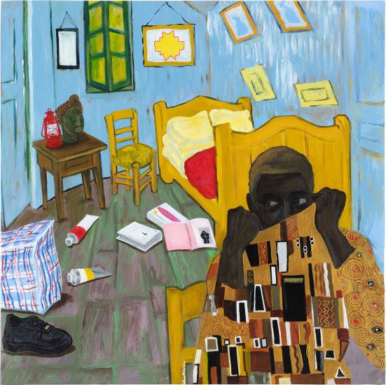 John Madu | John in the Bedroom in Arles (2020) | MutualArt